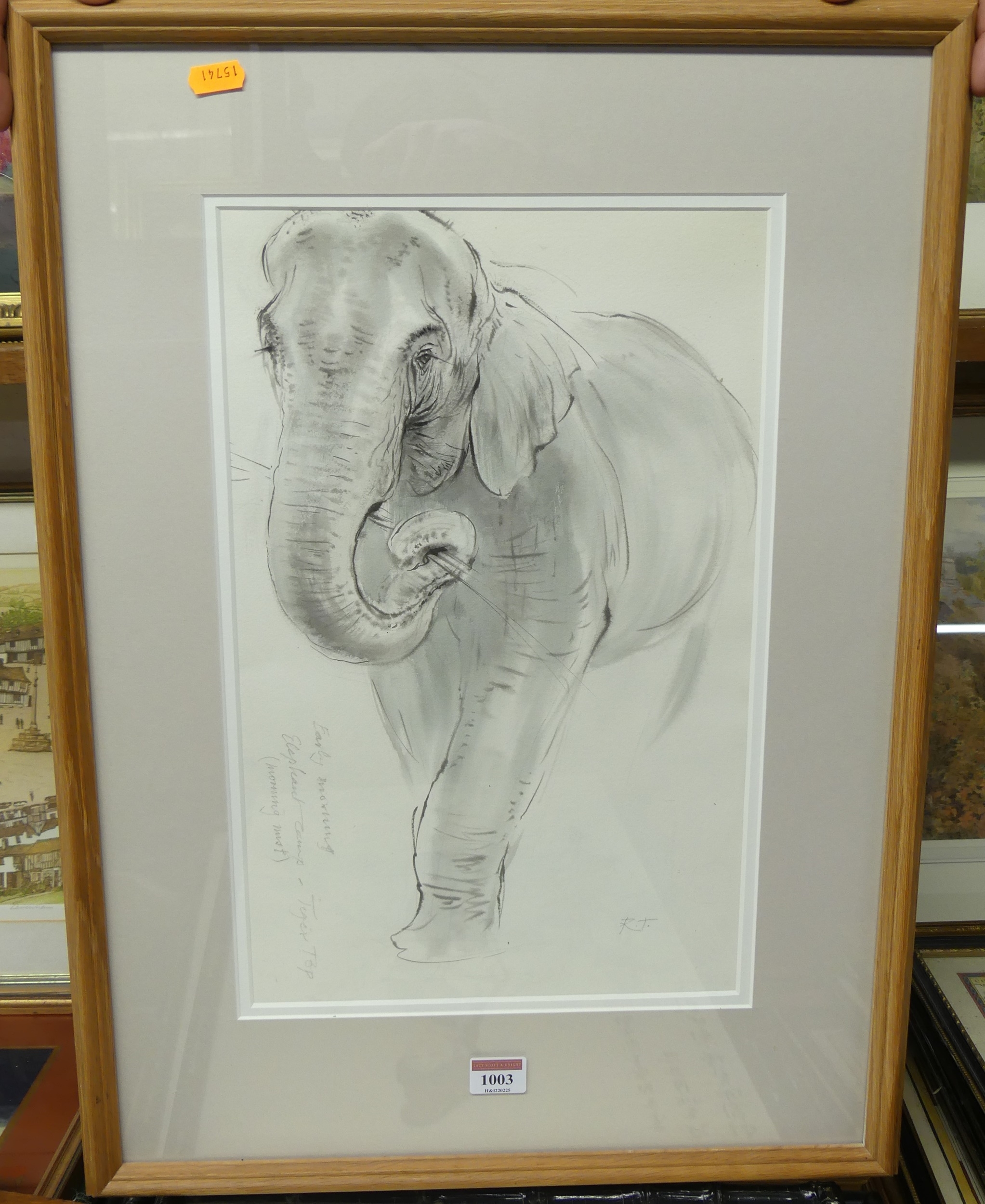 Ralph Thompson | Asian Elephant | MutualArt