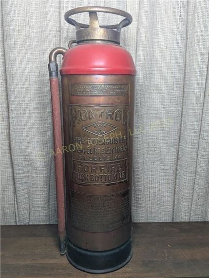 STEEL | Vintage KONTROL Soda & Acid Hand Fire Extinguisher | MutualArt