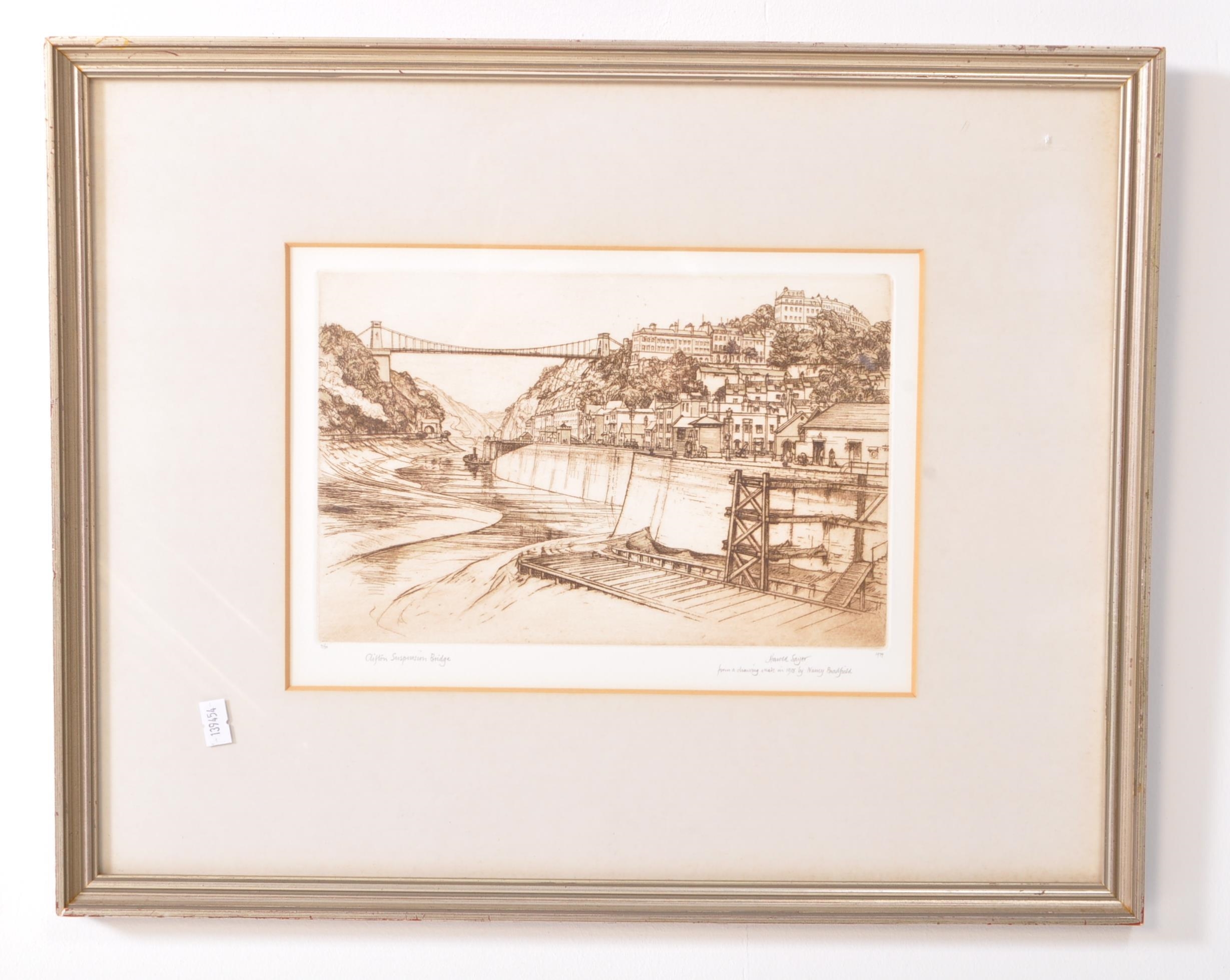 Harold Wilfred Sayer | 'CLIFTON SUSPENSION BRIDGE (1979) | MutualArt