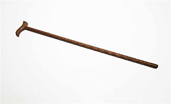 Stick | A carved timber walking stick (89cm | MutualArt