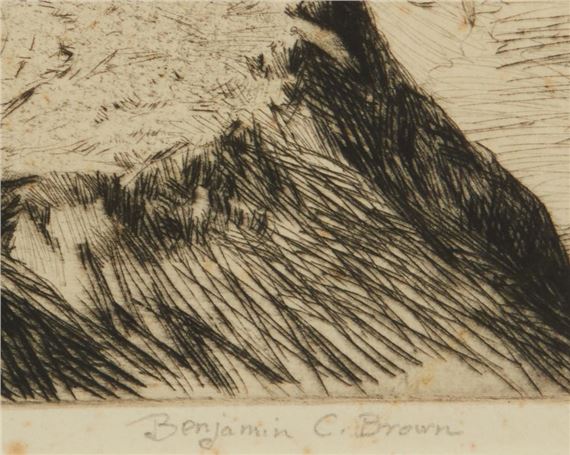 Benjamin Brown | The Hill Road | MutualArt