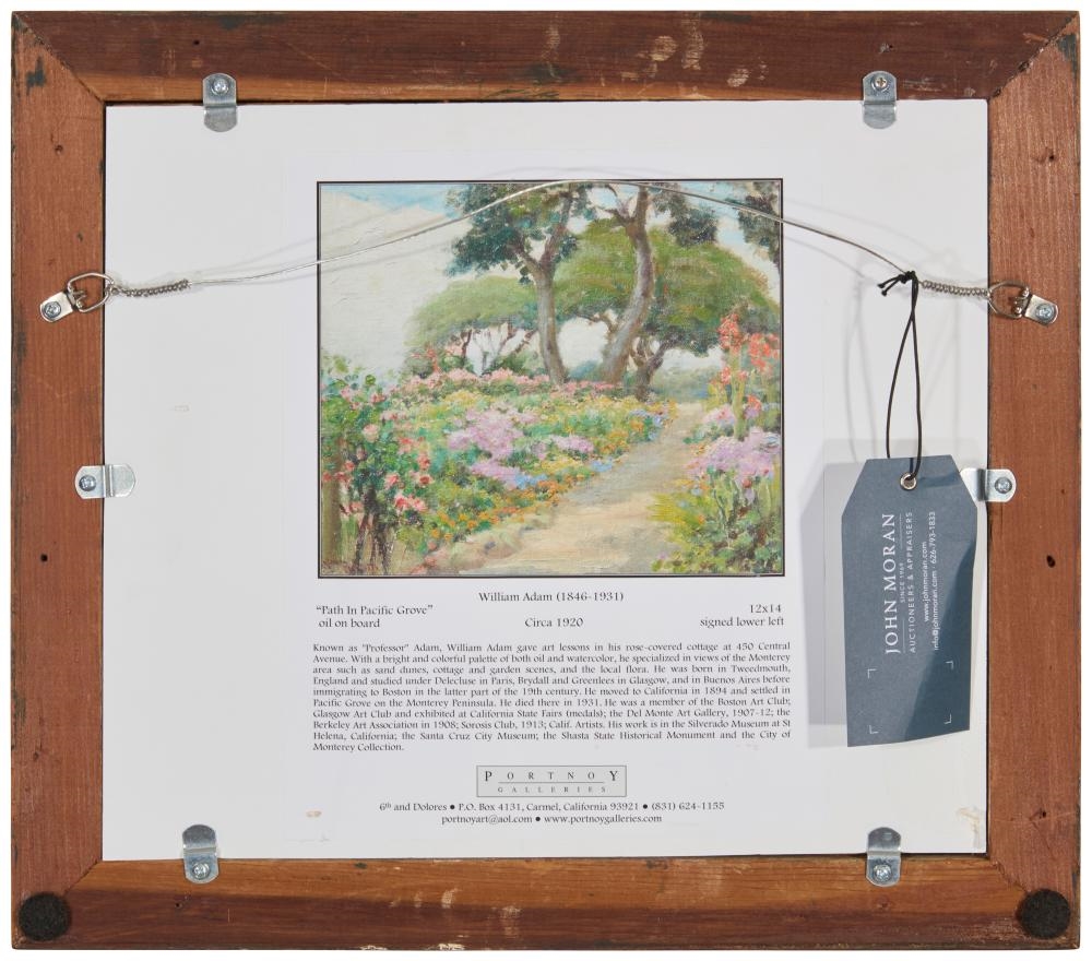 William Adam | Path in the Pacific Grove (Circa 1920) | MutualArt