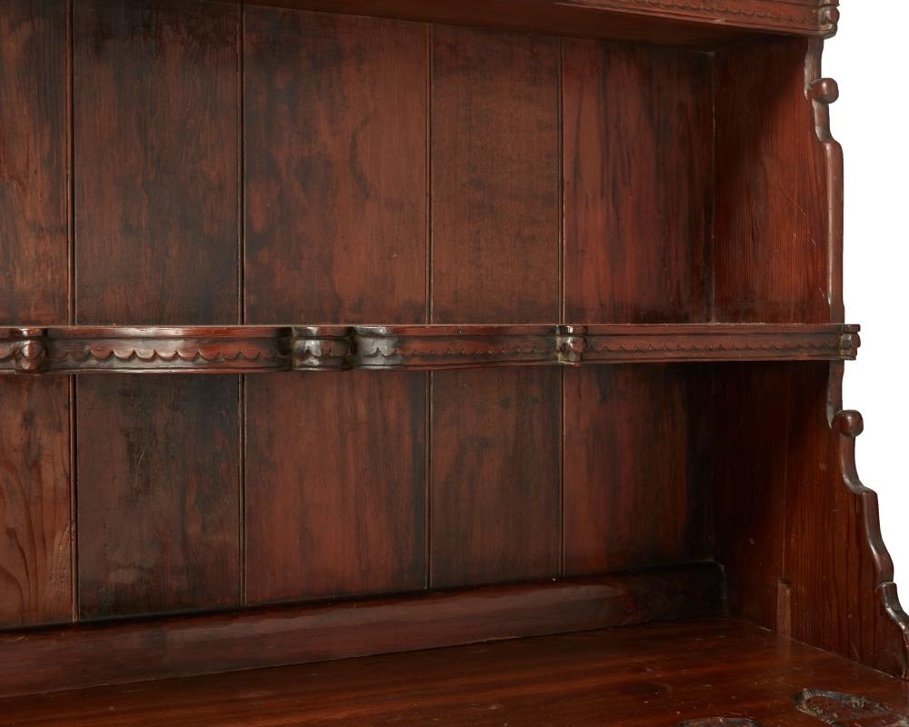 Hutch | A Spanish Colonial redwood hutch | MutualArt