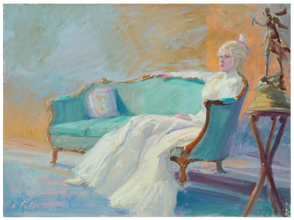 Donald Putman | Lady in white | MutualArt