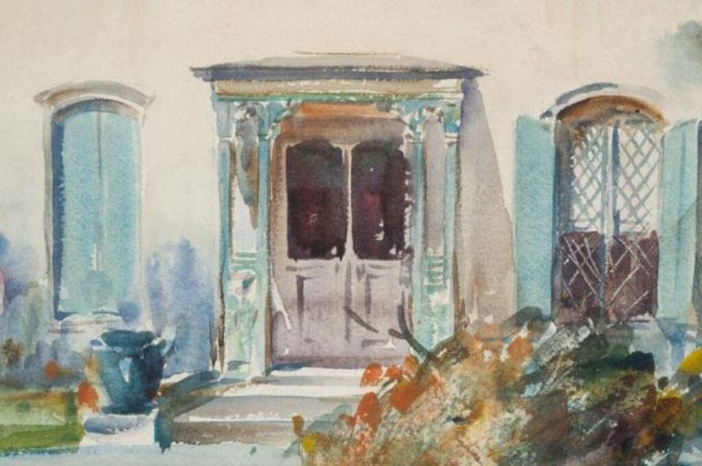 James Sessions | Watercolor of House, James Milton Sessions | MutualArt