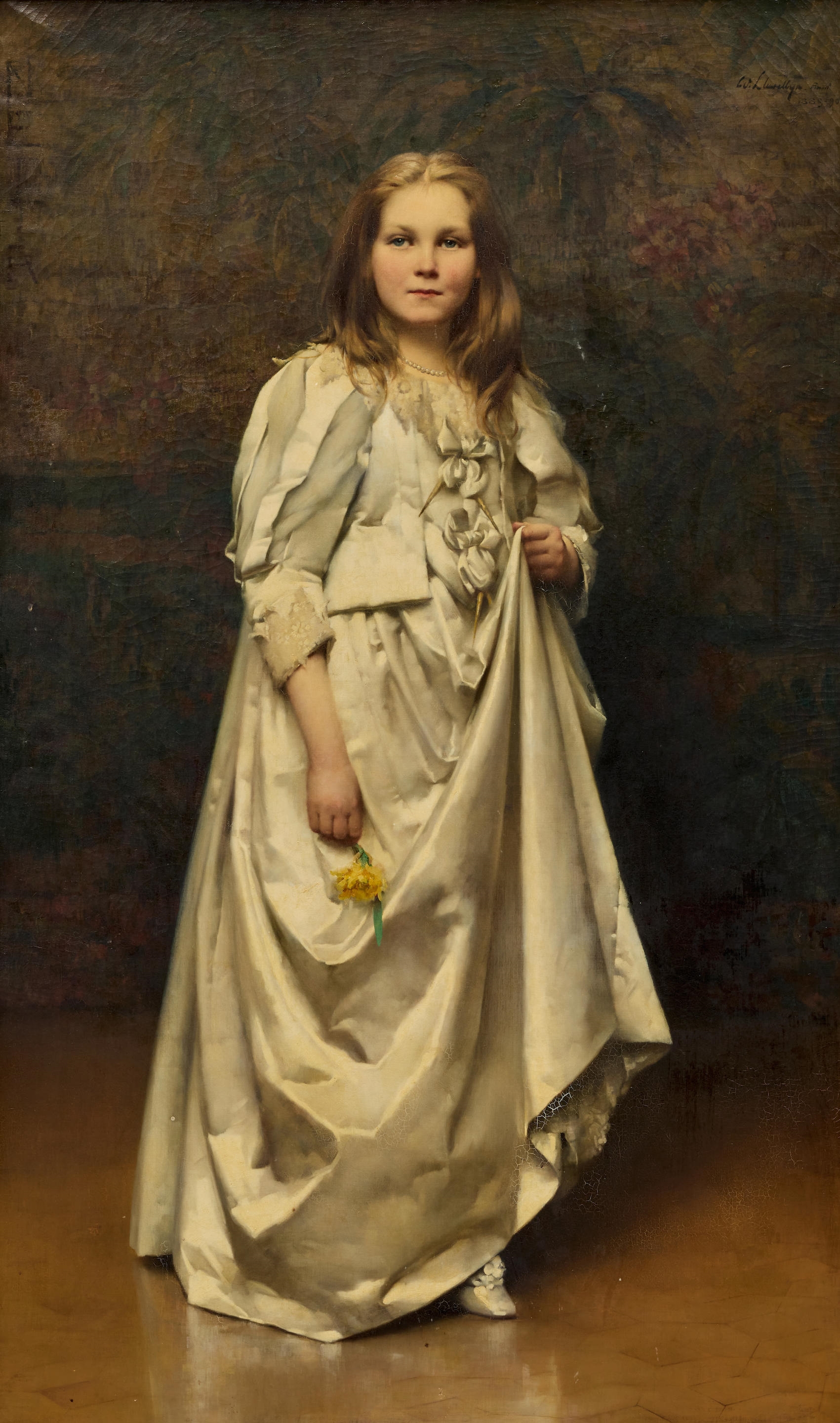Samuel Henry William Llewellyn | Miss Netta Holleeone (1890) | MutualArt