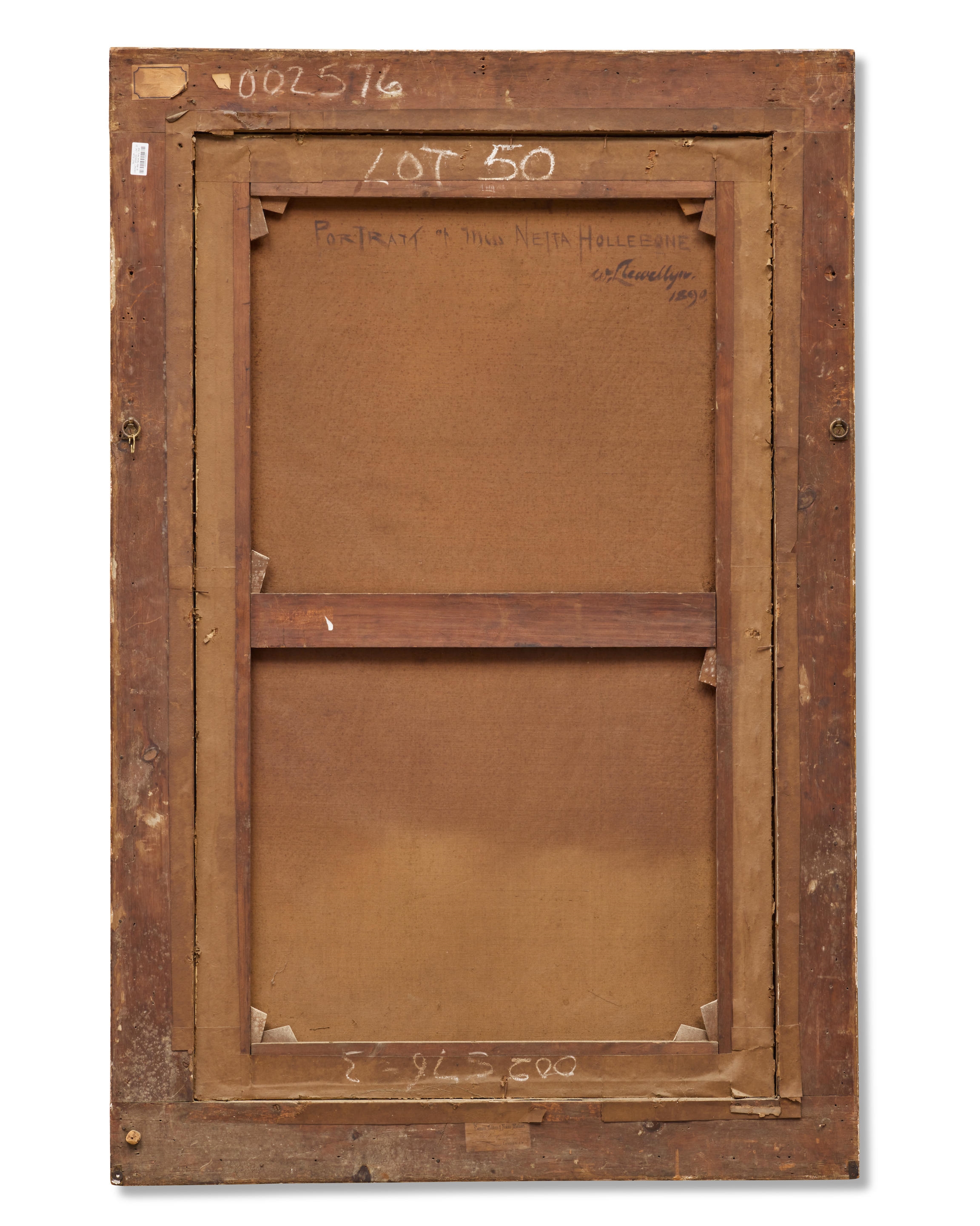 Samuel Henry William Llewellyn | Miss Netta Holleeone (1890) | MutualArt