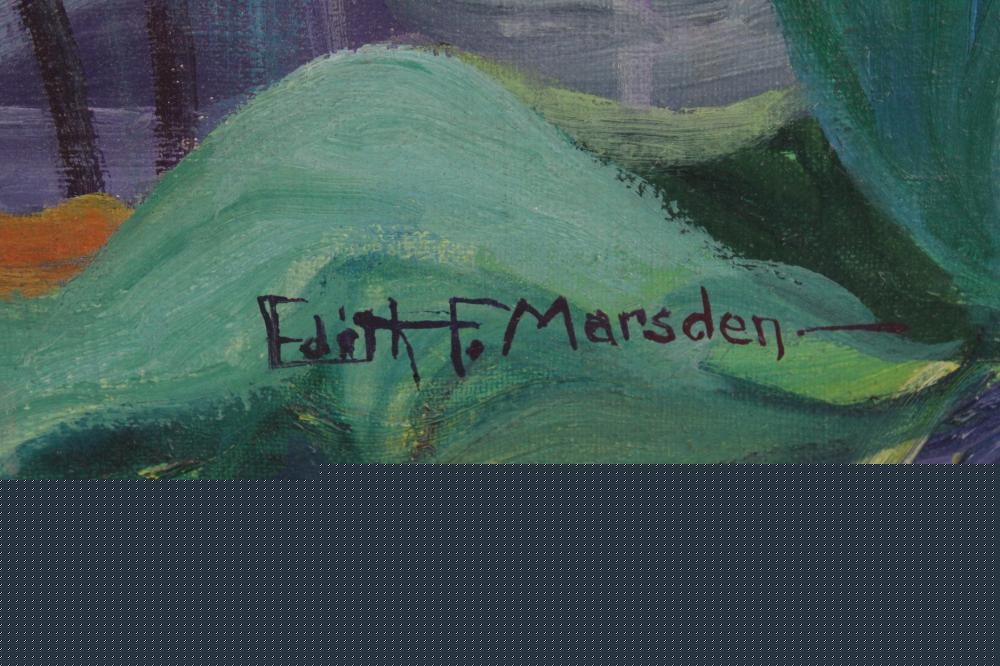 Edith Frances Marsden | Lotus in Forest Park | MutualArt