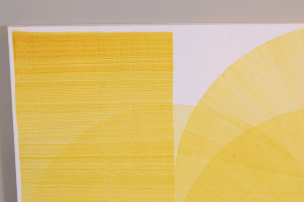 Thomas Trum | One Yellow Line (2019) | MutualArt