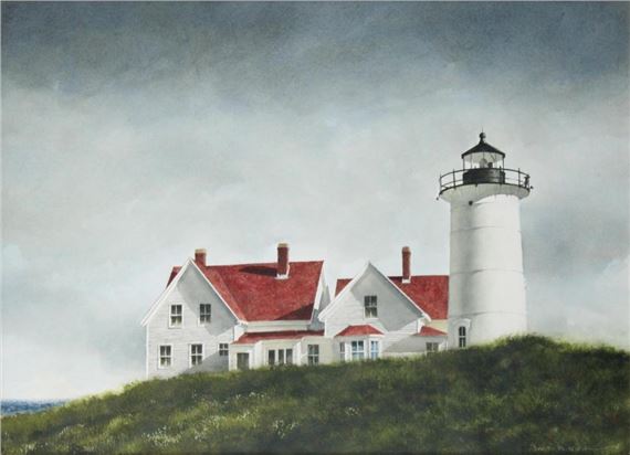 Doug Brega | Nobska Lighthouse (24) | MutualArt