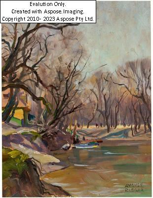 August Rieger | Aus dem Wiener Prater | MutualArt