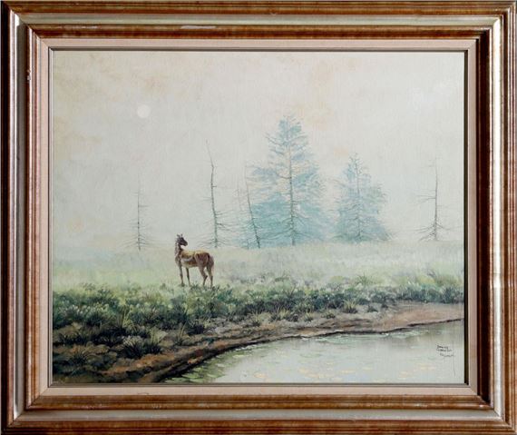 Jorge Tarallo | HORSE BY RIVERBED (Circa 1979) | MutualArt