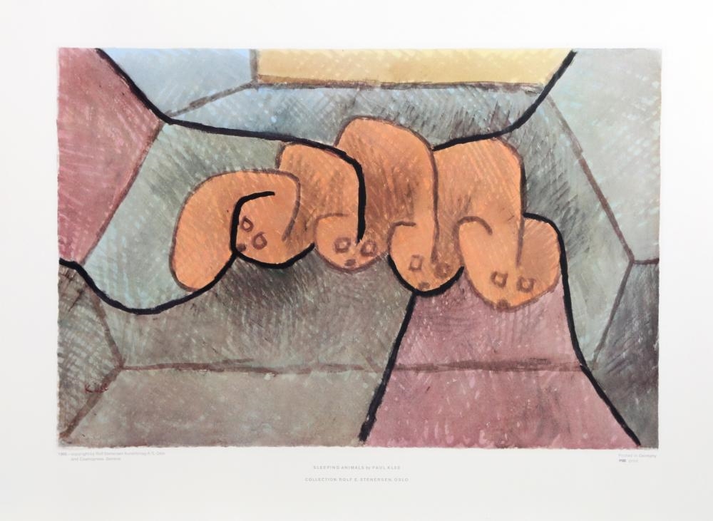 Paul Klee | SLEEPING ANIMALS | MutualArt