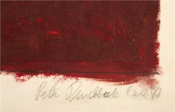 Peter Pinchbeck | RED SQUARE (1981) | MutualArt