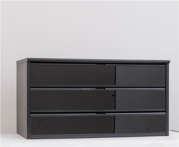 Ludovico Acerbis | A black lacquered bar cabinet and chest of drawers ...