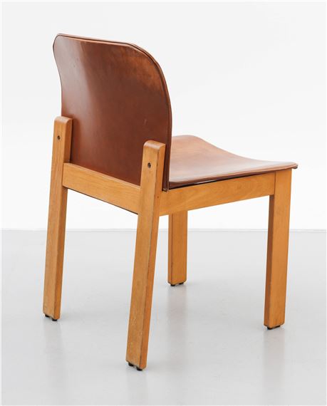 Tobia & Afra Scarpa | A 1970s chair covered in cognac coloured leather ...