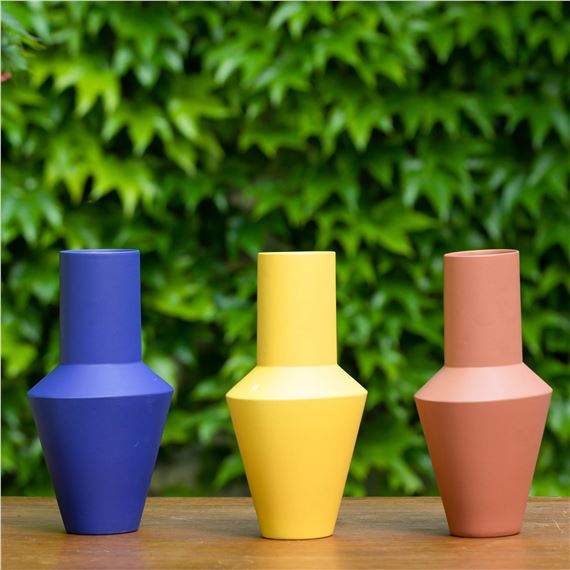 Geert Lap | Three 1993 ceramic 'Yar' vases (1993) | MutualArt