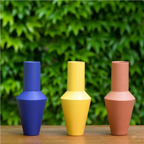 Geert Lap | Three 1993 ceramic 'Yar' vases (1993) | MutualArt
