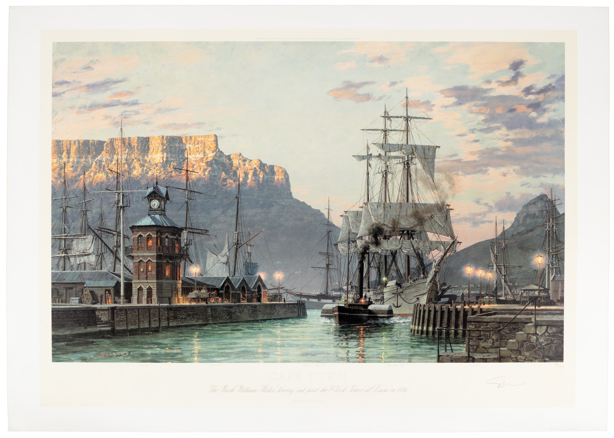 John Stobart | Three signed Maritime prints by John Stobart (1987 ...