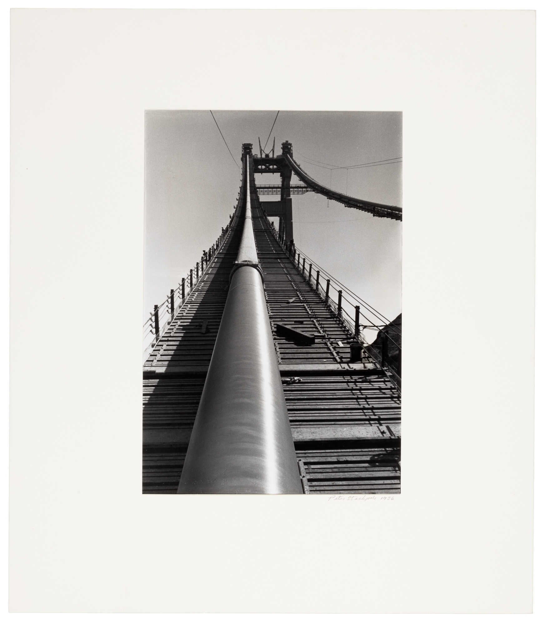 Peter Stackpole | Golden Gate Bridge Cable (Circa 1960s) | MutualArt