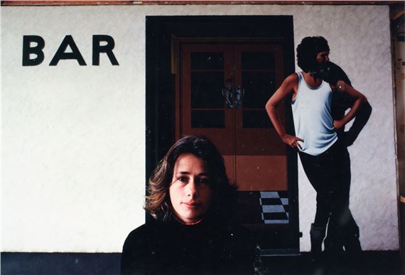 Robin Morrison | Robin White with ‘Sam Hunt at the Portobello Pub ...