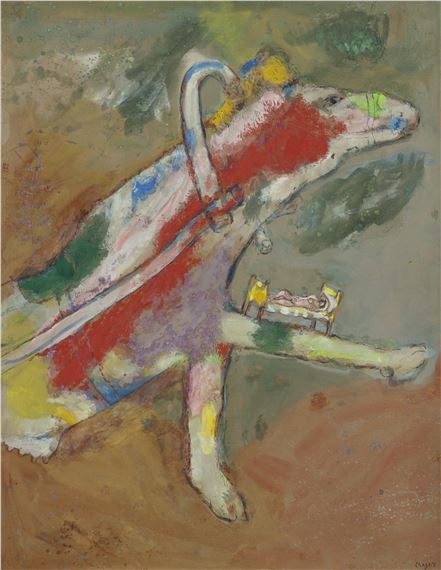 Marc Chagall | Animal fabuleux: Fabel-Tier (1926 - 1927) | MutualArt
