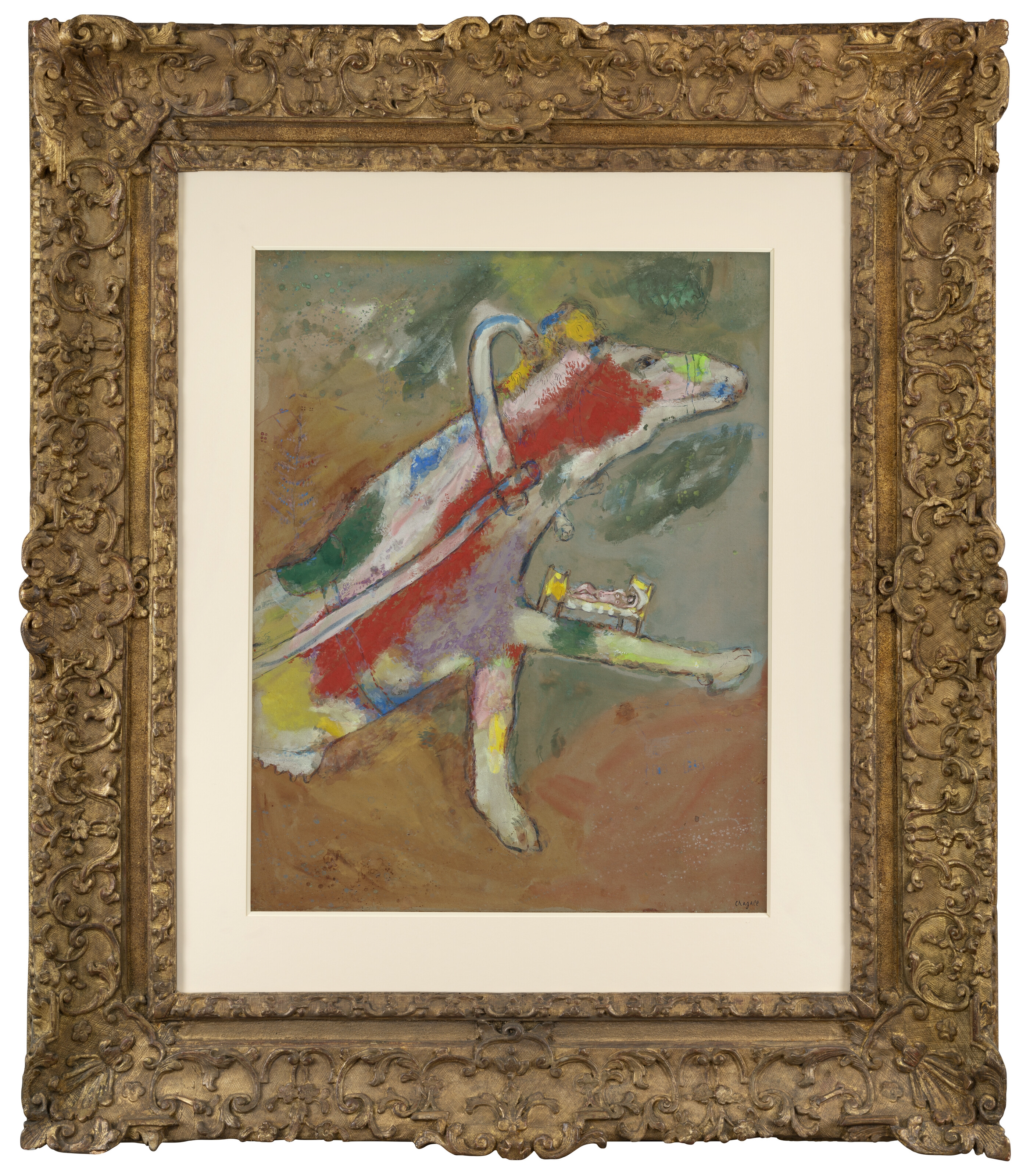 Marc Chagall | Animal fabuleux: Fabel-Tier (1926 - 1927) | MutualArt