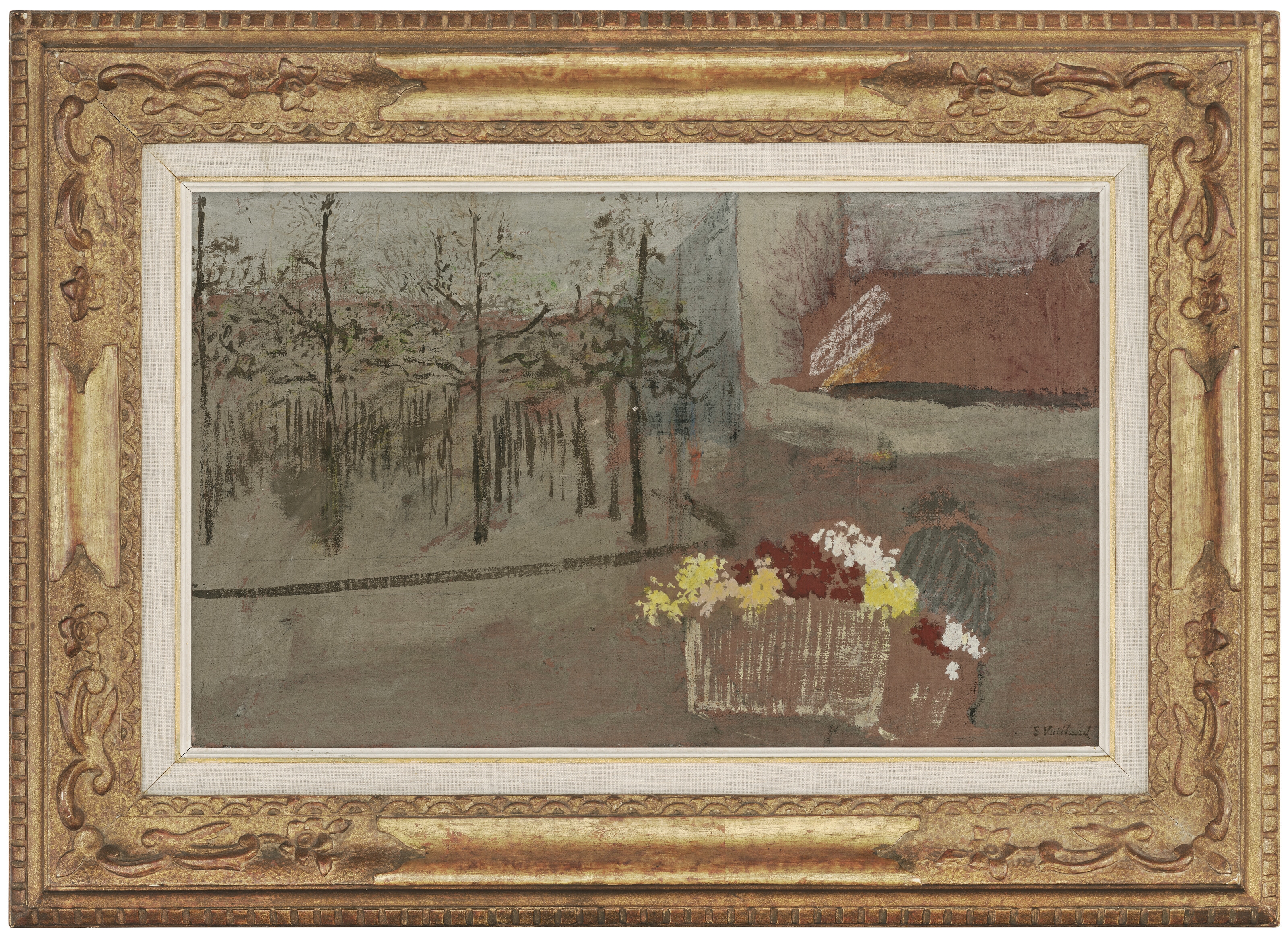 Édouard Vuillard | La bouquetière (Circa 1900) | MutualArt