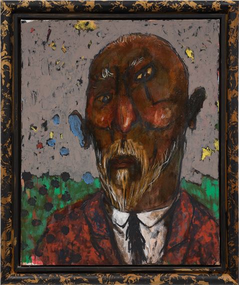 Markus Lüpertz | Untitled (Self-Portrait (2011 - 2012) | MutualArt