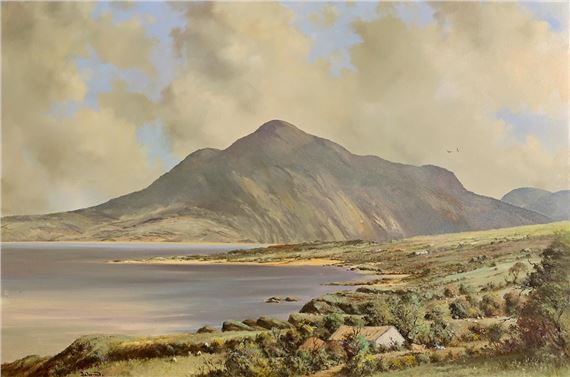 David Overend | Mweelrea from Lettergesh Road, Connemara | MutualArt