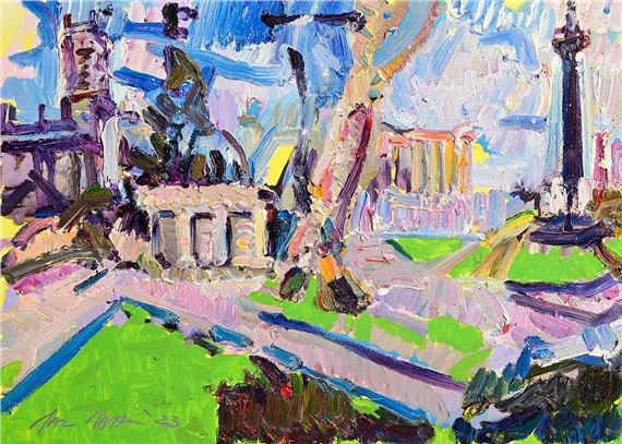 Brian MacMahon | Peoples Park (2023) | MutualArt