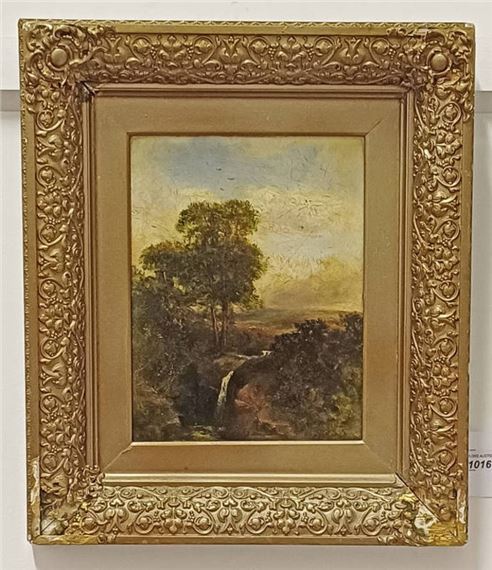 Robert Watson | Robert watson (1865-1916) a highland waterfall signed ...