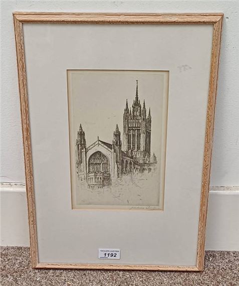Henry Jackson Simpson | Jackson simpson mitchell tower signed in pencil ...