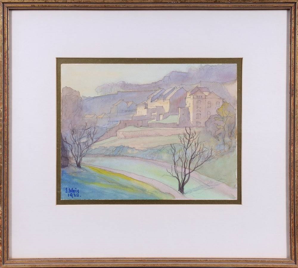 Sosthène Weis | Die Voelkerwäscherei im Pfaffental (1938) | MutualArt