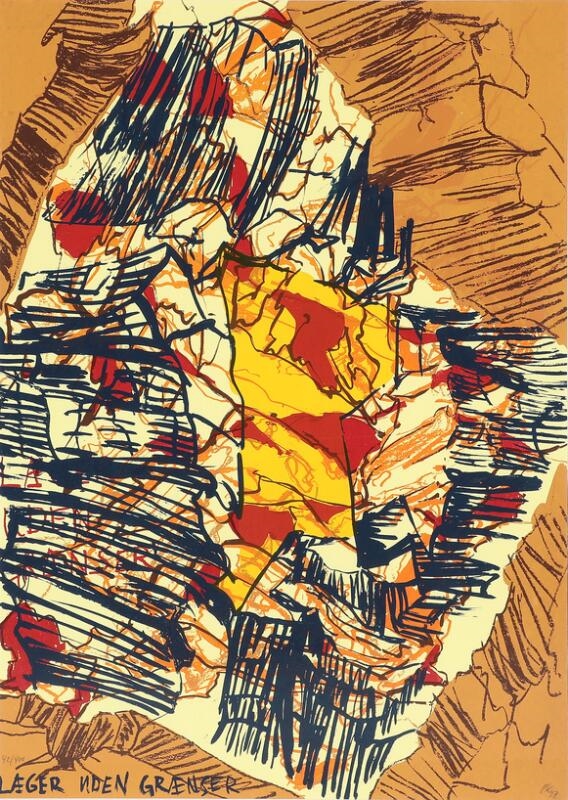 Per Kirkeby | Læger uden Grænser (1997) | MutualArt