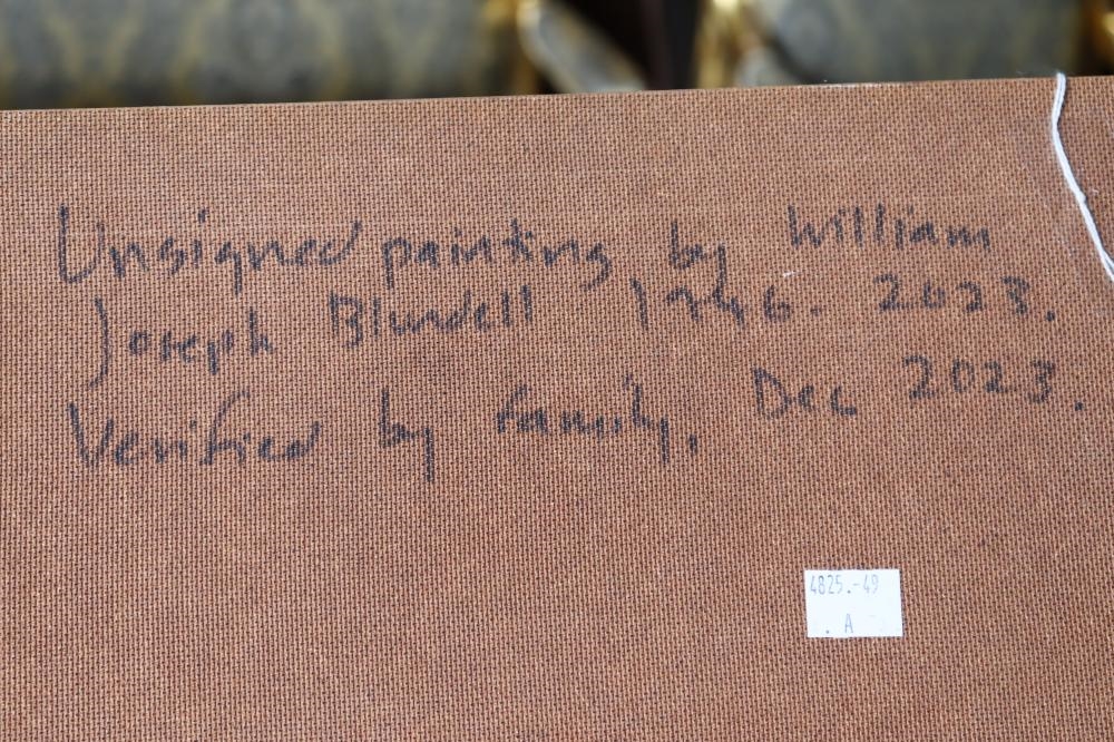 William Joseph Blundell | William Joseph Blundell (1946-2023), portrait ...