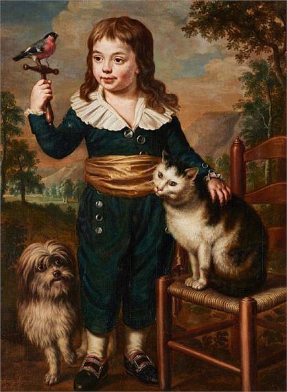 François Jacquin | Portrait de F.J.J. Crapé âgé de cinq ans. (1788 ...