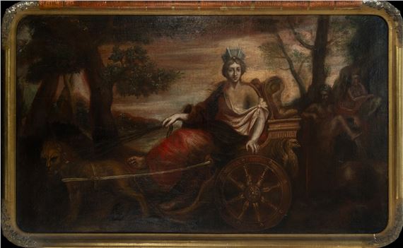 Spanish School, 18th Century | Escuela Española del siglo XVII - Triunfo de Cibeles | MutualArt