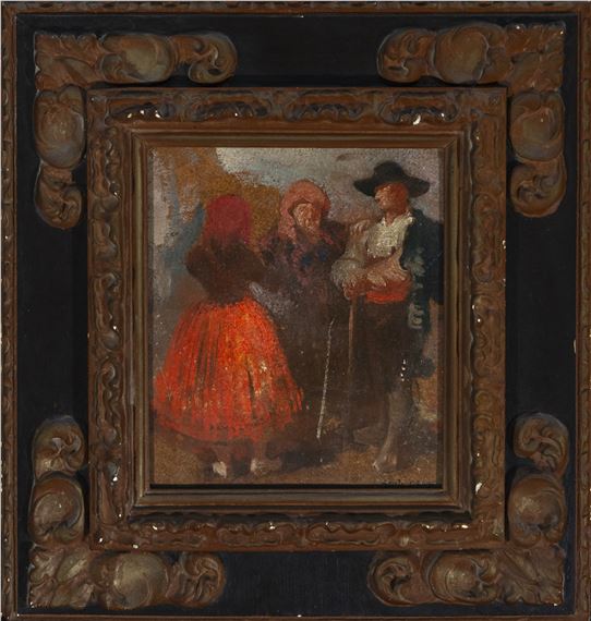 Spanish School, 18th Century | Escuela Española del siglo XIX - Personajes abulenses | MutualArt