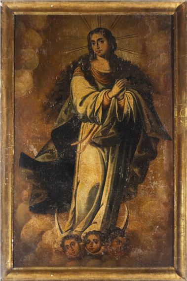 Spanish School, 18th Century | Escuela Española o Colonial del siglo XVII - Inmaculada ...