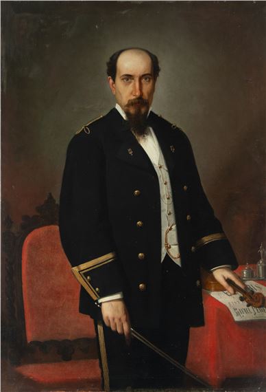 Spanish School, 18th Century | Escuela Española del siglo XIX - Retrato de militar (1883 ...