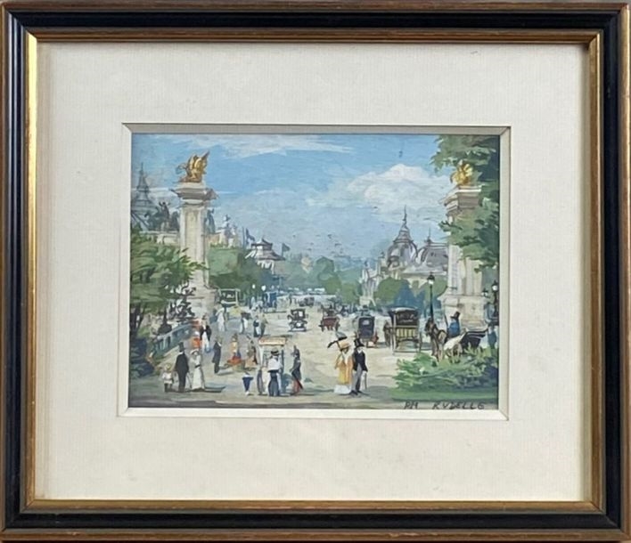 Pierre-Marie Rudelle | The Alexandre III Bridge and the Grand Palais ...