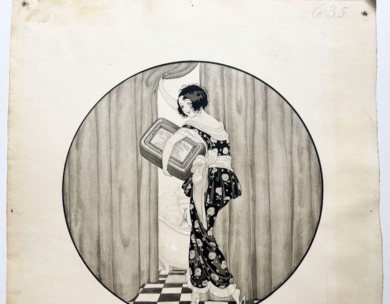 Gerda Wegener | The Bath (Circa 1920) | MutualArt