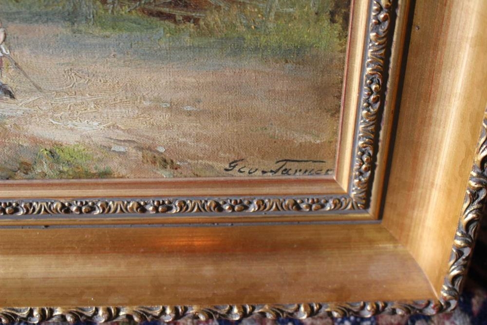 George Turner | George Turner (British 1843-1910) Happy Days at Kirk ...