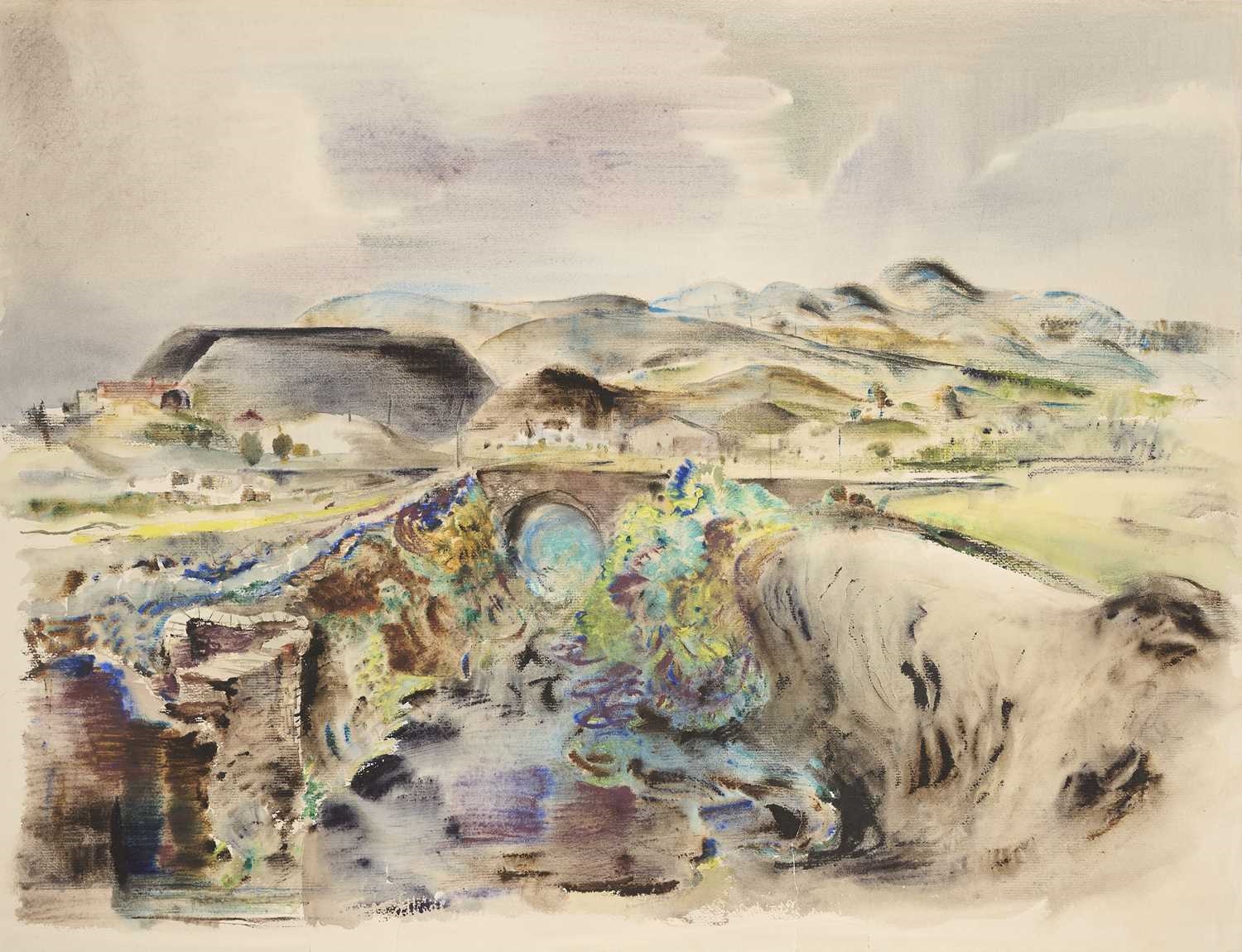 Georg Mayer-Marton | LANDSCAPE WITH BRIDGE | MutualArt