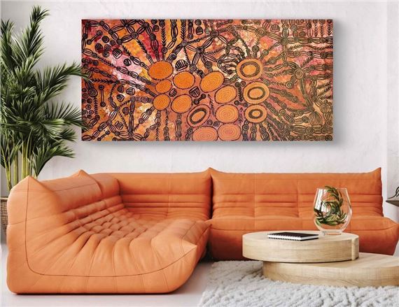 April Barry | Ngayuku Kamiku Ngura/My Grandmother's Country | MutualArt