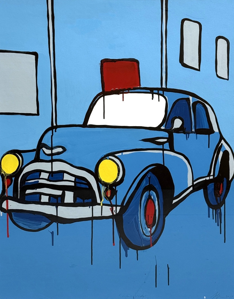 Jasper Knight | gloss acrylic and gesso (2019) | MutualArt