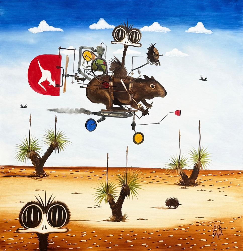 Peter Browne | The Flying Wombat | MutualArt