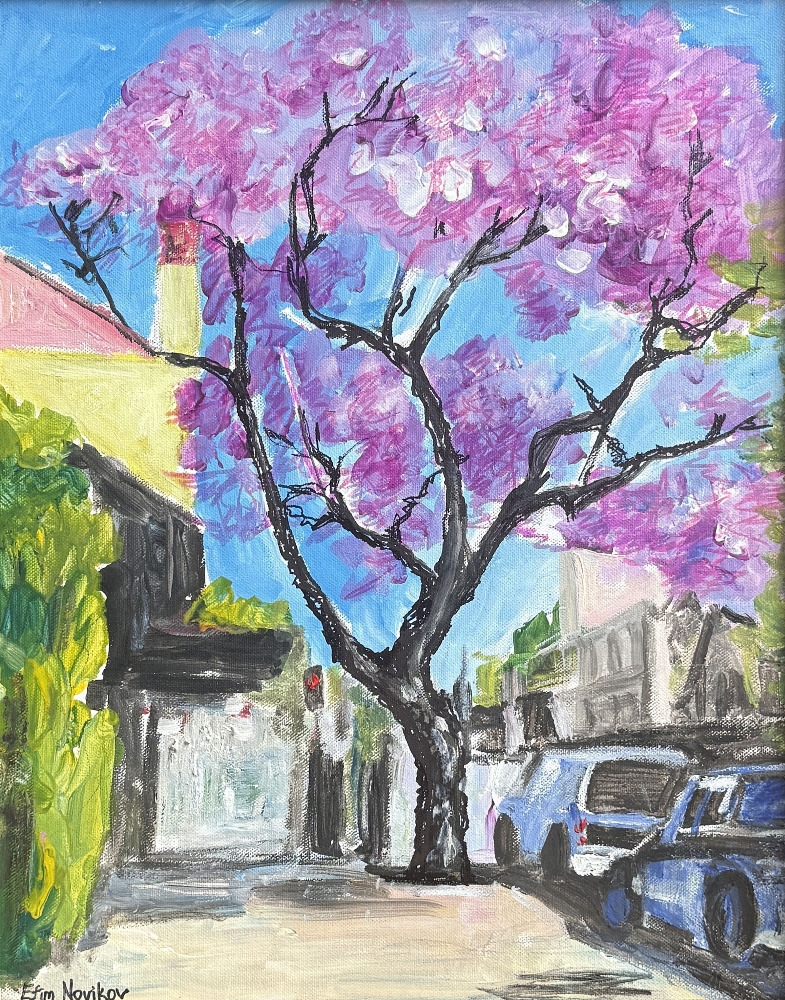 Efim Novikov | Jacaranda Time | MutualArt