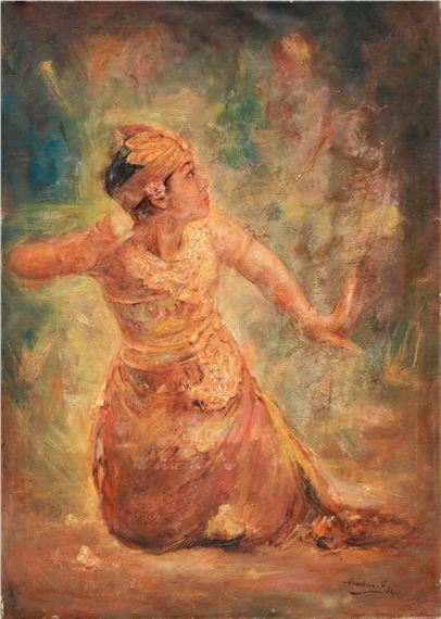 Trubus Sudarsono | TRUBUS SUDARSONO | Balinese Dancer, 1962 | MutualArt
